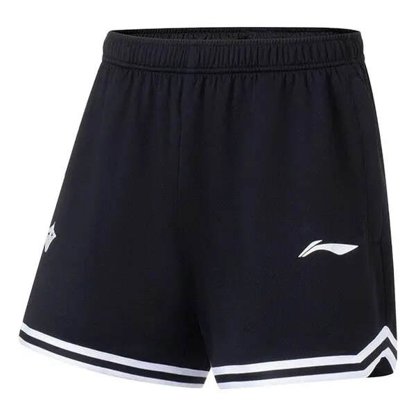 LI-NING Basketball Shorts - Black/white
