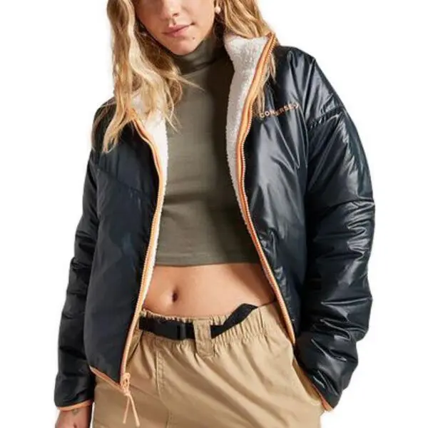 CONVERSE Reversible Sherpa Full-zip Jacket