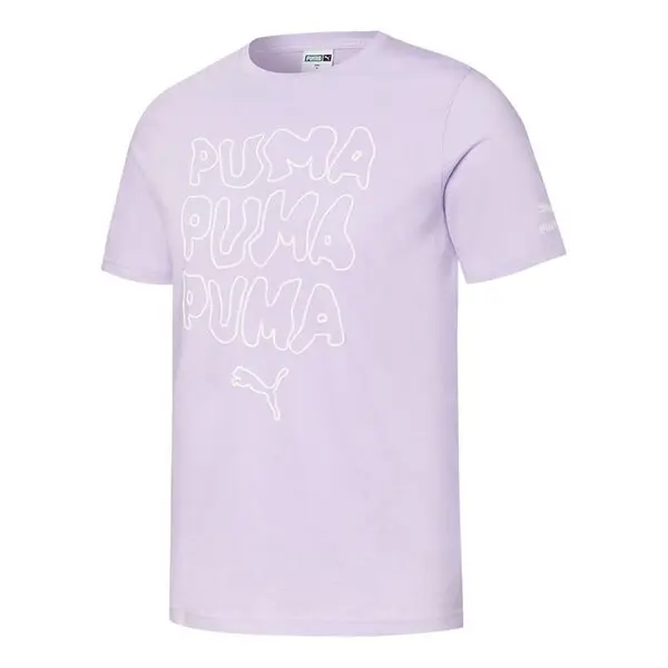 PUMA Summer Graphic T-shirt - Purple