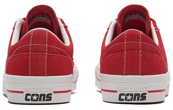 CONVERSE One Star Pro Low Top Sneakers - Red/white