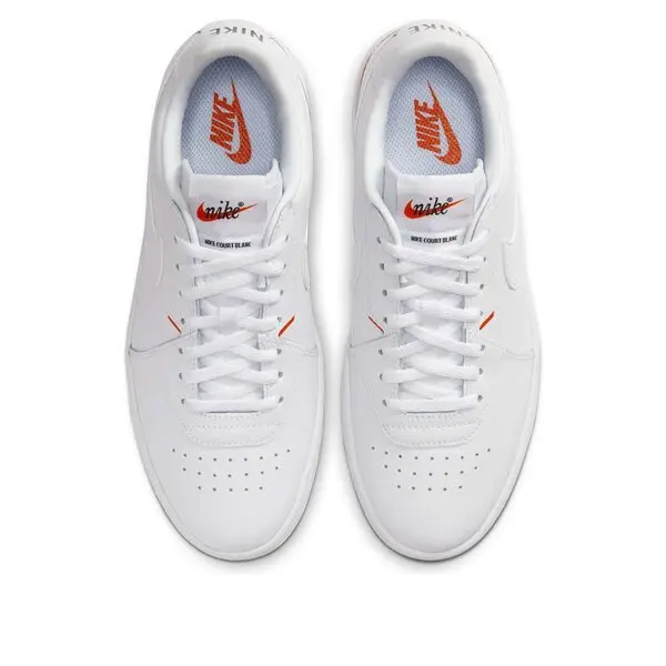 Nike Court Blanc Sneakers - White/red