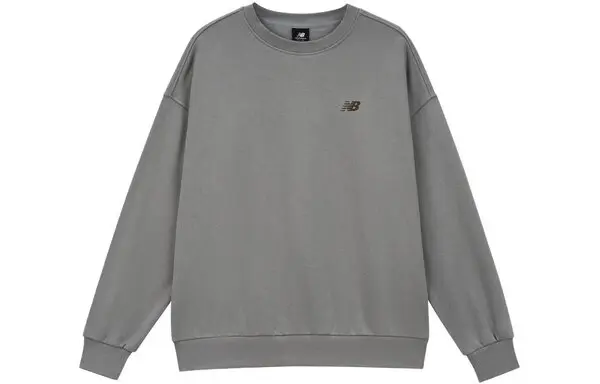 NEW BALANCE Casual Pullover Sweatshirt Asia Sizing 'grey