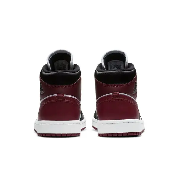 JORDAN Air 1 Mid Se "gold Pendants" Sneakers - Black/dark Beetroot/white