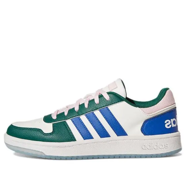 Adidas Hoops 2.0 Sneakers - White/green