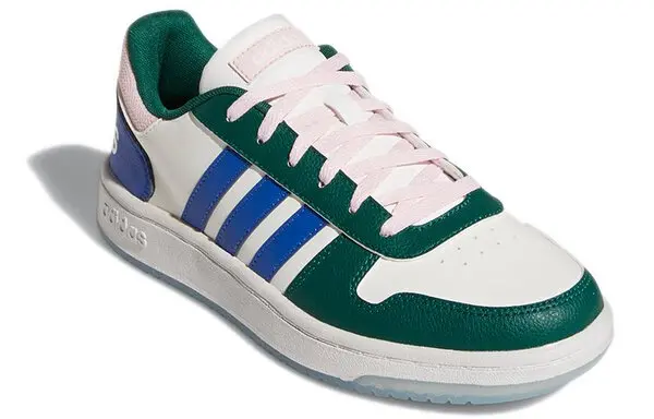 Adidas Hoops 2.0 Sneakers - White/green