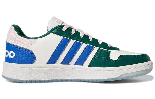 Adidas Hoops 2.0 Sneakers - White/green