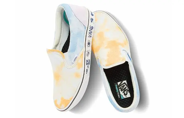 VANS Comfycush Slip-on Pastel Tie Dye Sneakers