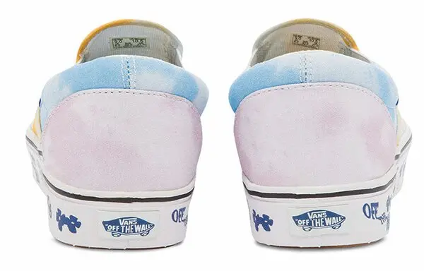 VANS Comfycush Slip-on Pastel Tie Dye Sneakers