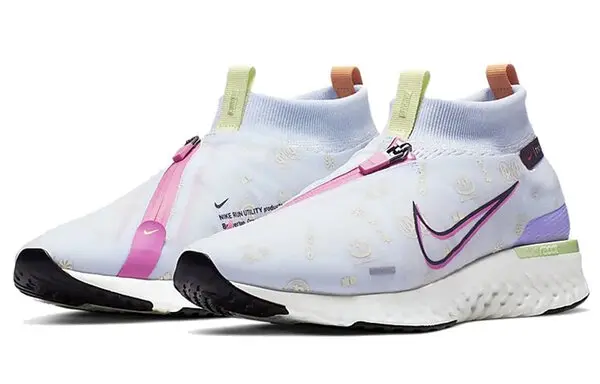 Nike React City Premium 'tokyo' High-top Sneakers - Light Blue