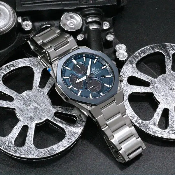 Casio Edifice Solar Powered Chronograph Watch