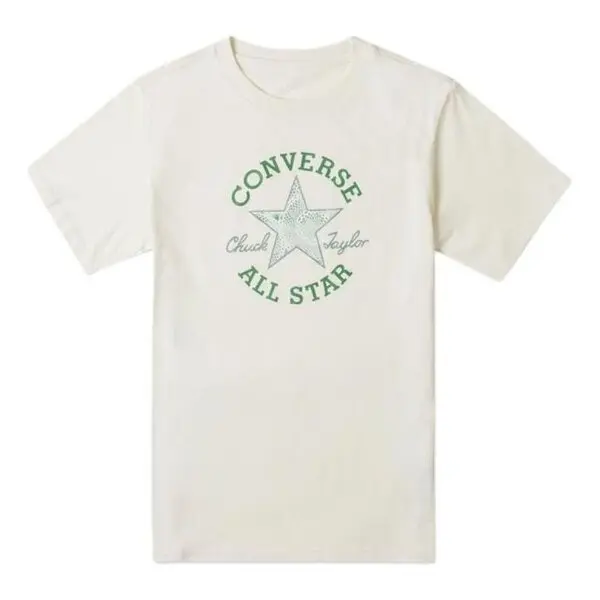 CONVERSE Chuck Patch Infill T-shirt 'white Green - White/green