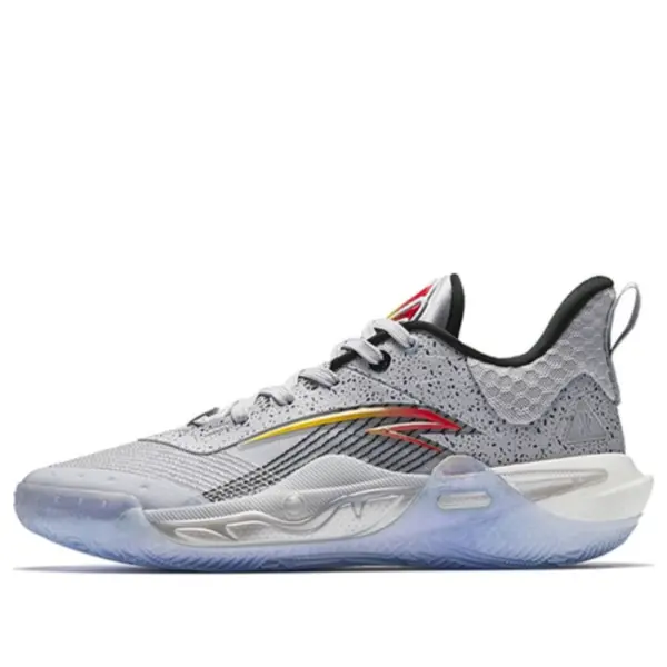ANTA Kai 1 Speed Sneakers - Cement Grey/black