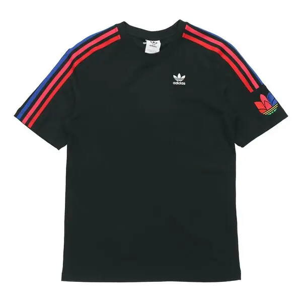 Adidas Originals 3-stripes Graphic T-shirt - Black