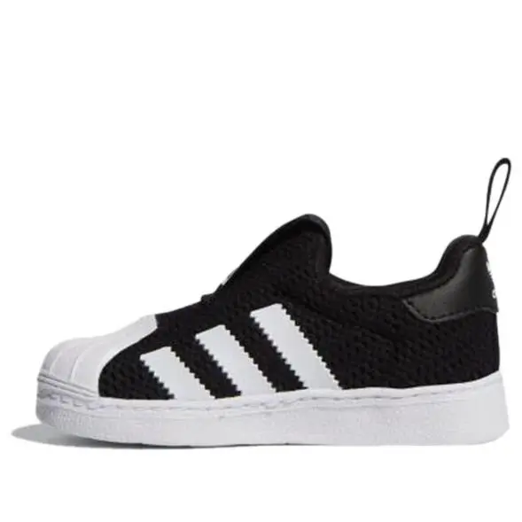 Adidas Superstar 360 J Slip-on Sneakers - Black