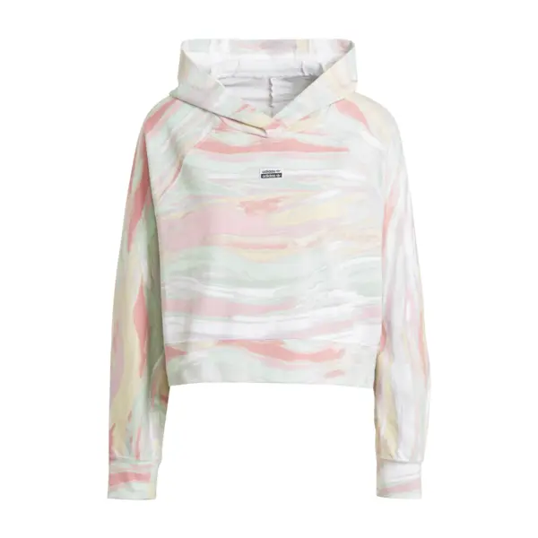 Adidas Ryv Crop Hoodie 'pink - Multicolor