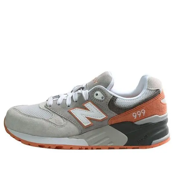 NEW BALANCE 999 Athletic Sneakers - Grey/red