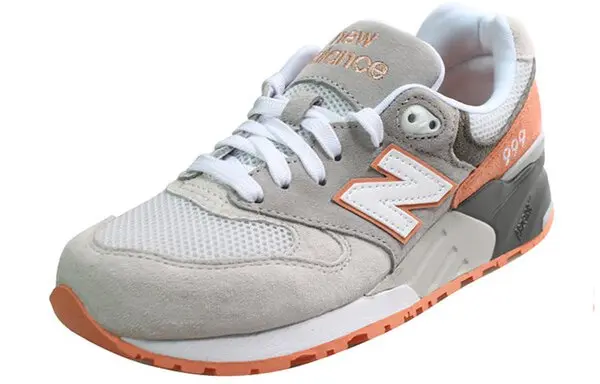 NEW BALANCE 999 Athletic Sneakers - Grey/red