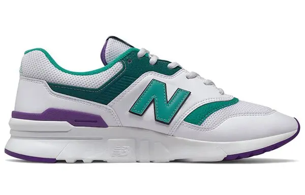 NEW BALANCE 997h Sneakers - White/green