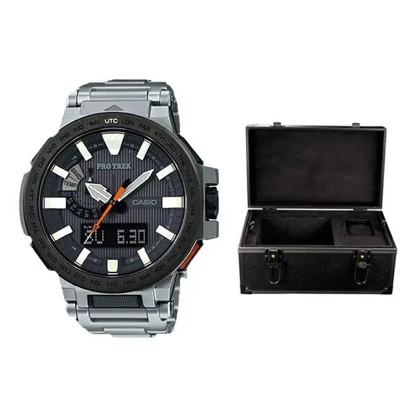 Casio Pro Trek Series Analog Watch With Sapphire Crystal - Black