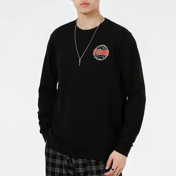 PUMA Round Neck Pullover With Logo Detail