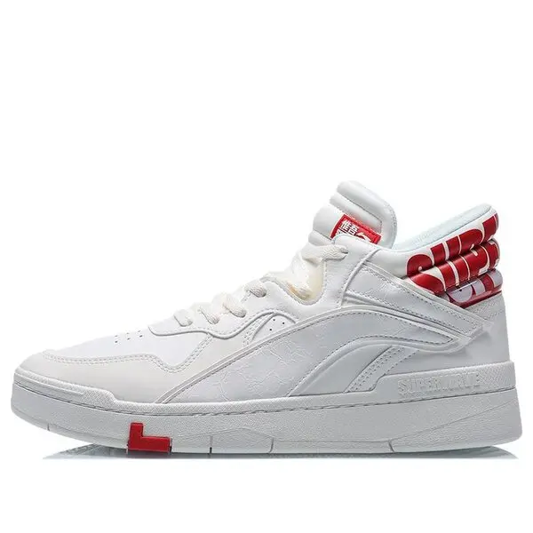 LI-NING Superwave Mid Sneakers - White/red