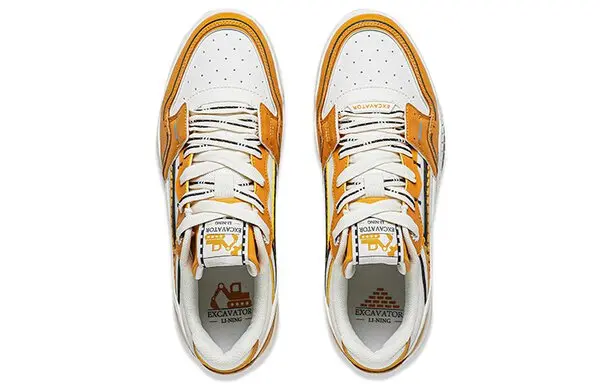 LI-NING Moon White "white Yellow" Sneakers