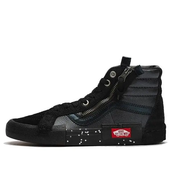 VANS Sk8-hi Reissue Cap Glitter Mix Sneakers - Black