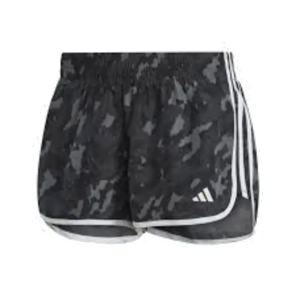 Adidas Marathon 20 Camo Running Shorts - Grey/black/white
