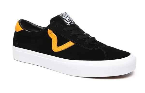 VANS Sport Suede Sneakers - Black/orange