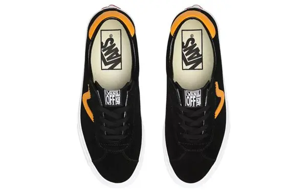 VANS Sport Suede Sneakers - Black/orange