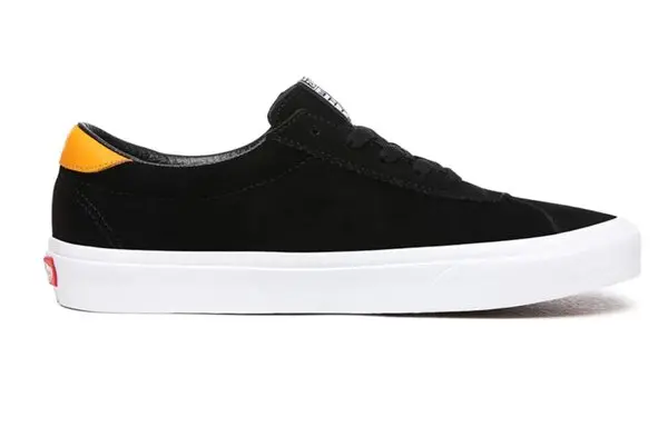 VANS Sport Suede Sneakers - Black/orange