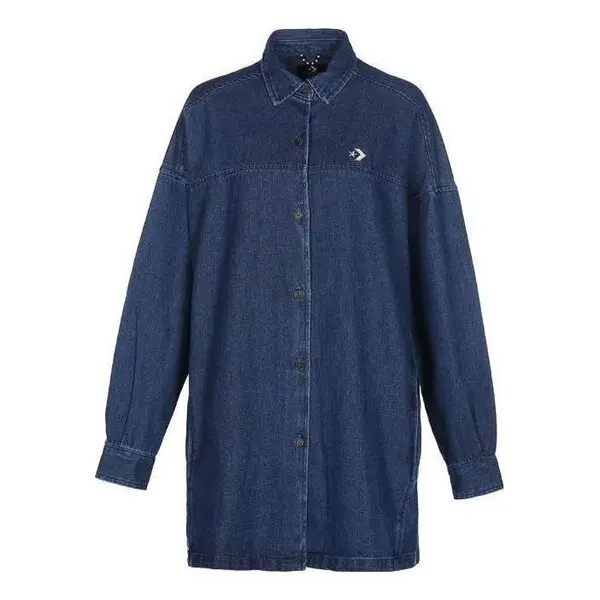 CONVERSE Utility Woven Shirt - Blue