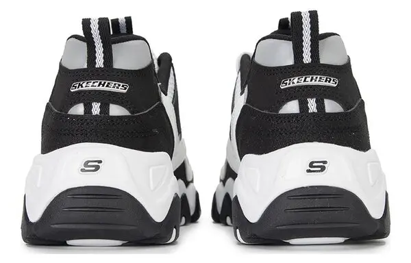 Sketchers Sport D'lites 2.0 Low Top Sneakers - Blackwhite