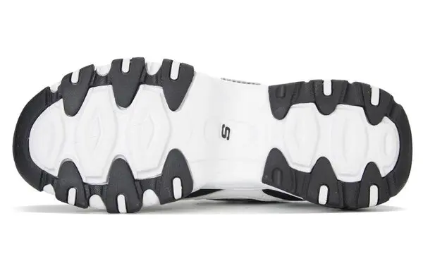 Sketchers Sport D'lites 2.0 Low Top Sneakers - Blackwhite