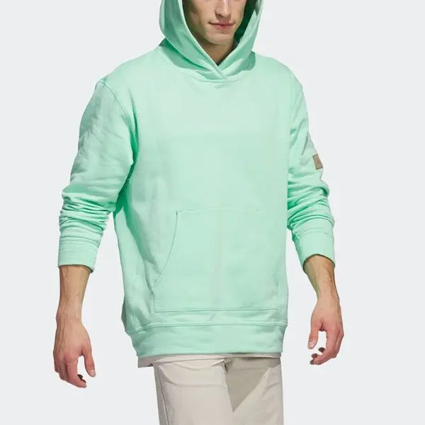 Adidas Solid Color Hooded Pullover Long Sleeve Hoodie