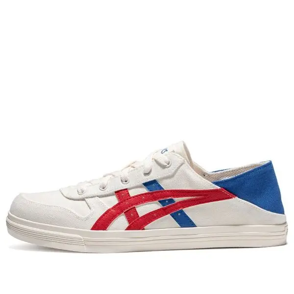 Asics Aaron Slip-on Sneakers - White/blue