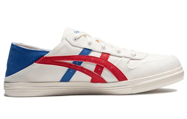 Asics Aaron Slip-on Sneakers - White/blue