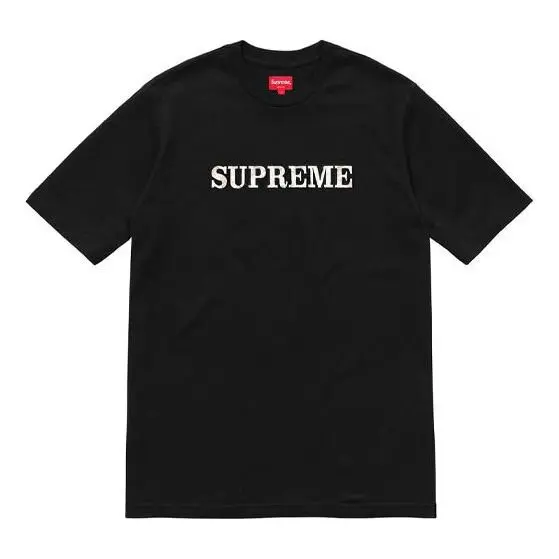 Supreme Fw18 Floral Logo Tee Logo Tee - Black