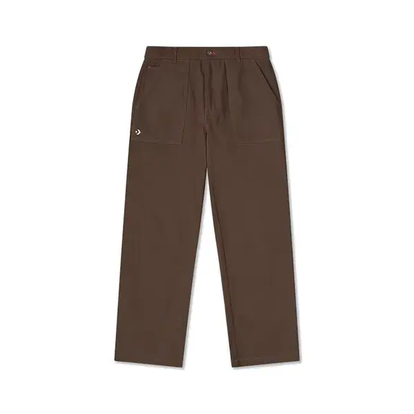 CONVERSE Woven Straight Leg Pants - Brown