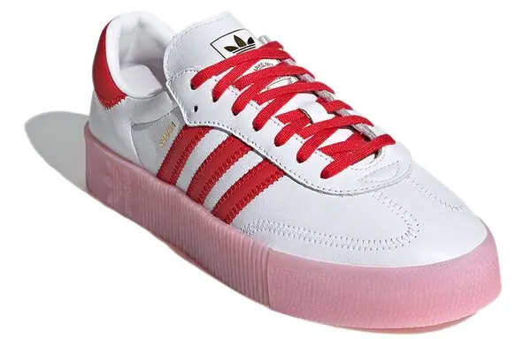 Adidas Sambarose Sneakers - White/red