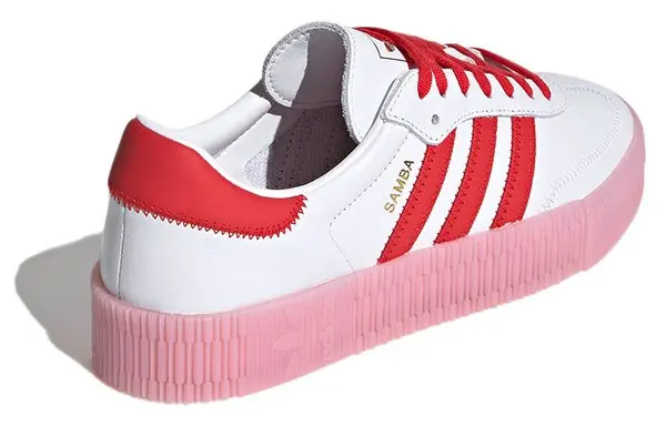 Adidas Sambarose Sneakers - White/red