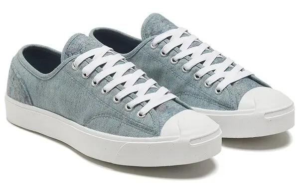 CONVERSE Jack Purcell Renew Low Top Twill Sneakers - Blue