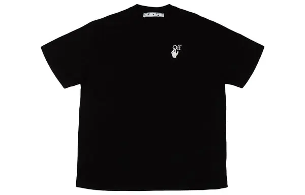 Off-White Gradient Marker Arrow Short Sleeve Tee - Black