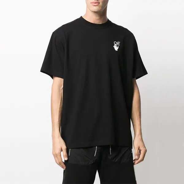 Off-White Gradient Marker Arrow Short Sleeve Tee - Black