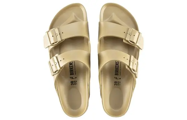 BIRKENSTOCK Arizona Eva Sandals - Gold
