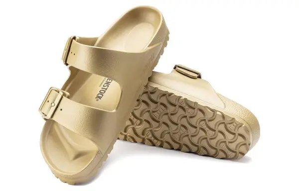 BIRKENSTOCK Arizona Eva Sandals - Gold