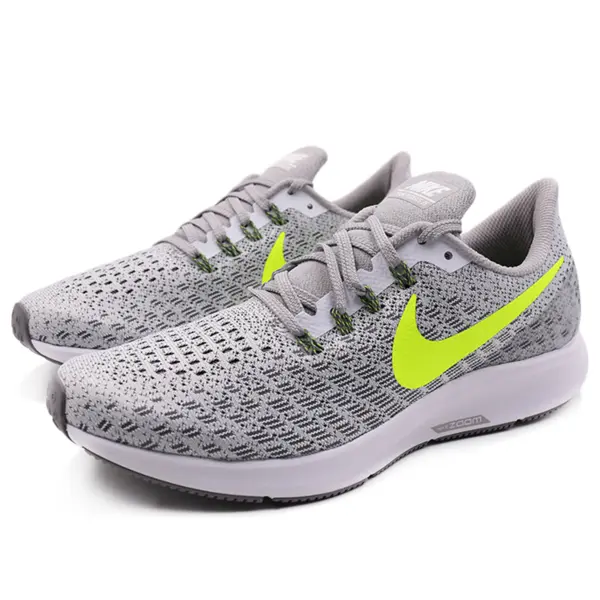 Nike Zoom Pegasus 35 Athletic Sneakers - Grey/white