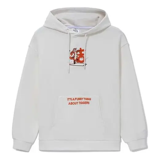 LI-NING X Disney Crossover Series Hoodie - White/orange