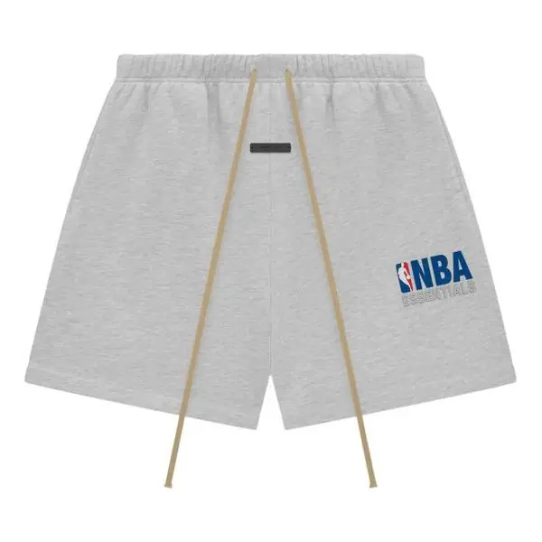 Fear Of God X Nba Sweatshorts - Light Heather