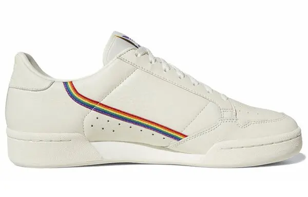 Adidas Continental 80 "pride" Lace Up Sneakers
